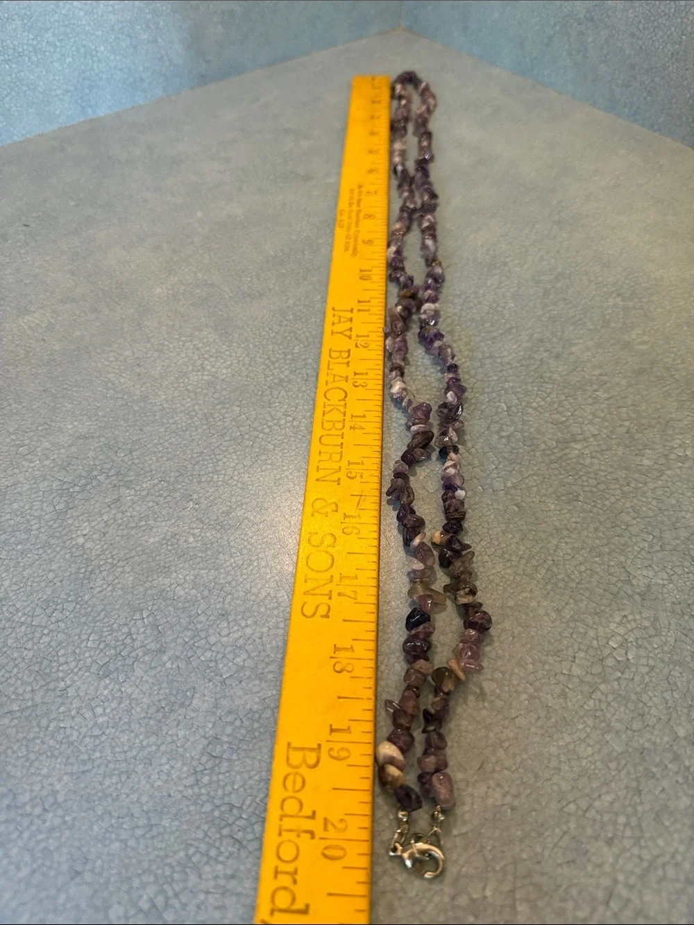 Handmade | Jewelry | Handmade Amethyst Long Chip Bead Necklace 4 Total ...